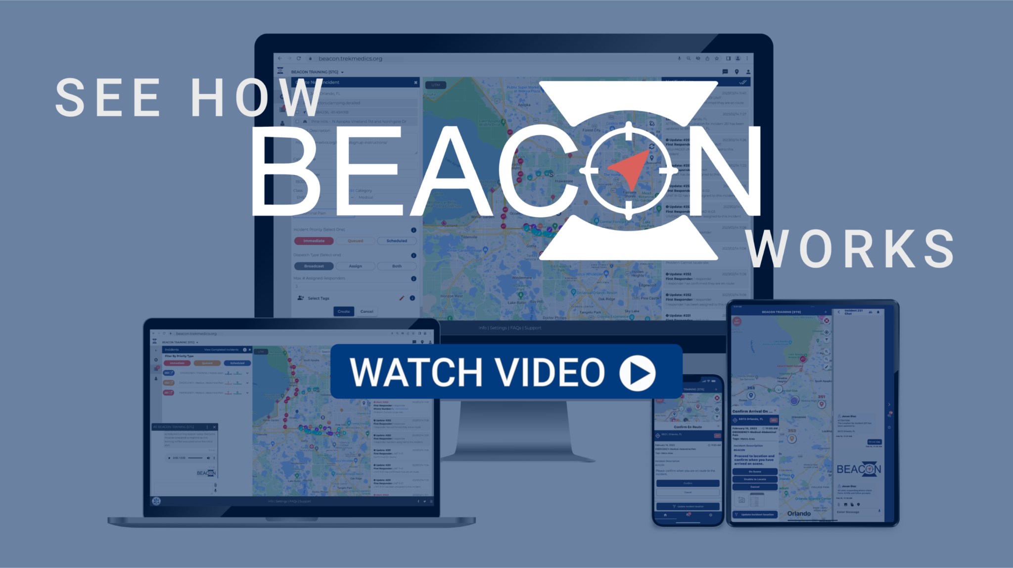 Beacon Crisis Response Platform | Cloud-based Dispatch